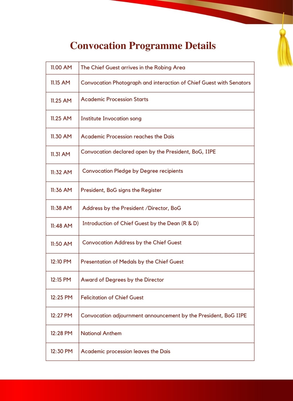 Convocation 2024 :: Indian Institute of Petroleum and Energy